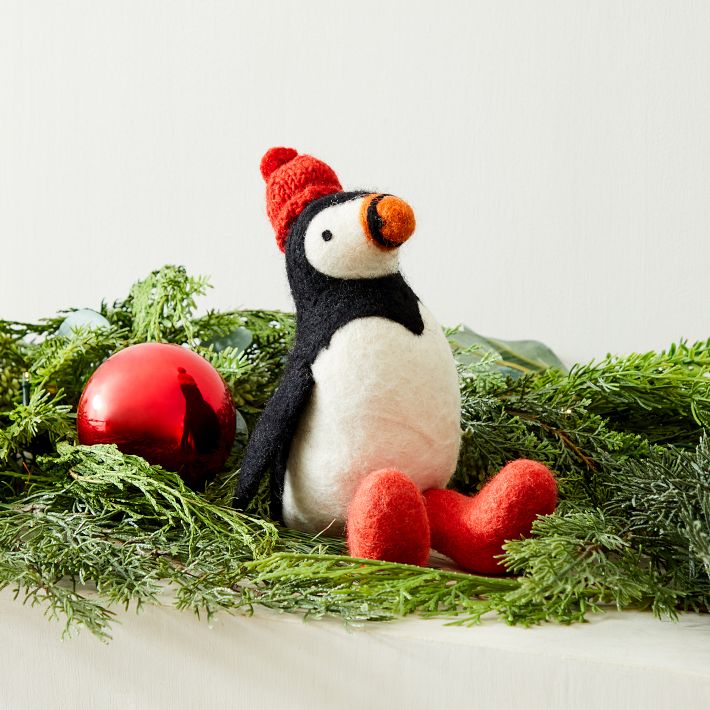 Felt Puffin Object | West Elm