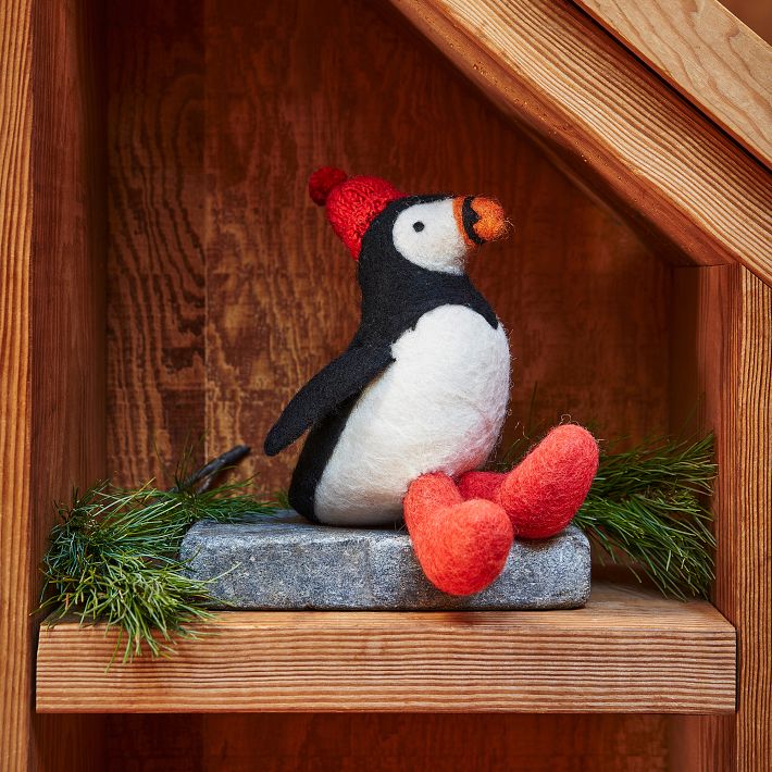 Felt Puffin Object | West Elm