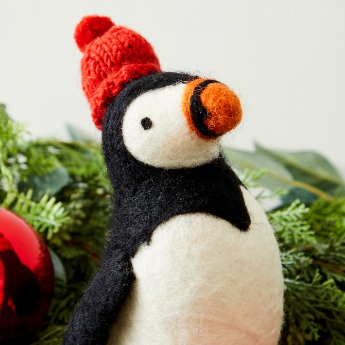 Felt Puffin Object | West Elm