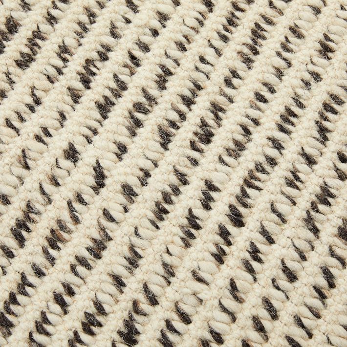 Cozy Striped Wool Rug | West Elm