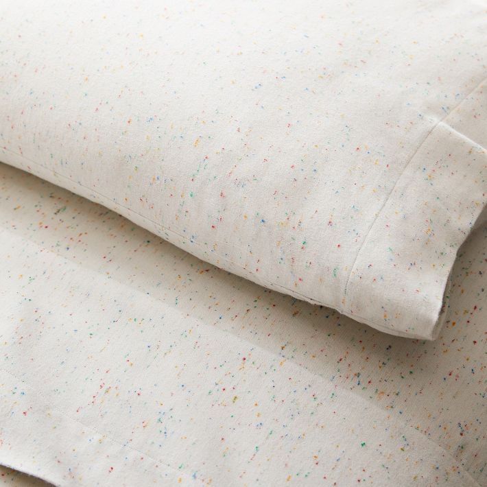 Confetti Flannel Sheet Set | West Elm