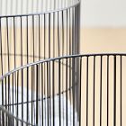 Fine Line Metal Round Baskets | West Elm