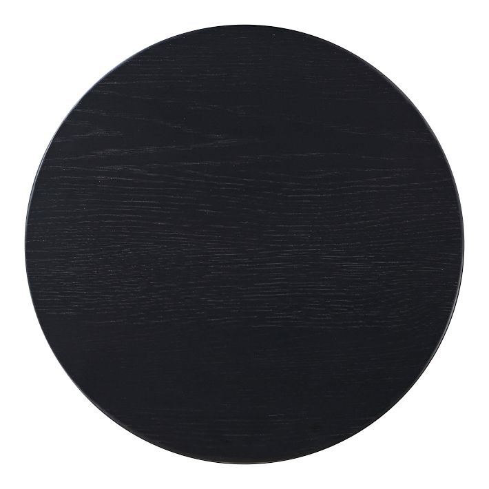 Angled Base Wood Side Table (14") | West Elm