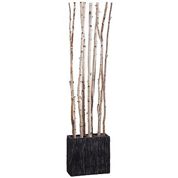 Artificial Potted Birch Trees