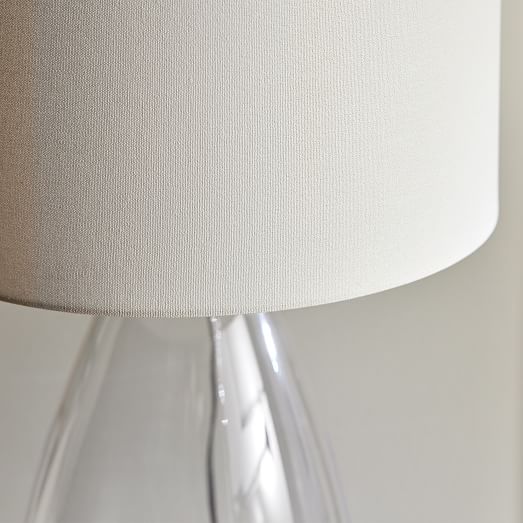 Foundational Glass Table Lamp | Modern Light Fixtures | West Elm