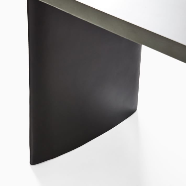 Campbell Plinth Dining Table (74", 94") | West Elm