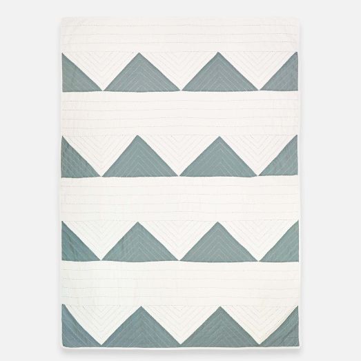 Anchal Project Triangle Quilt Throw | West Elm