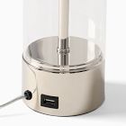 Acrylic Column USB Table Lamp | Modern Lighting | West Elm