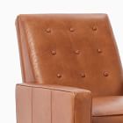 Rhys Mid-Century Leather Recliner | West Elm
