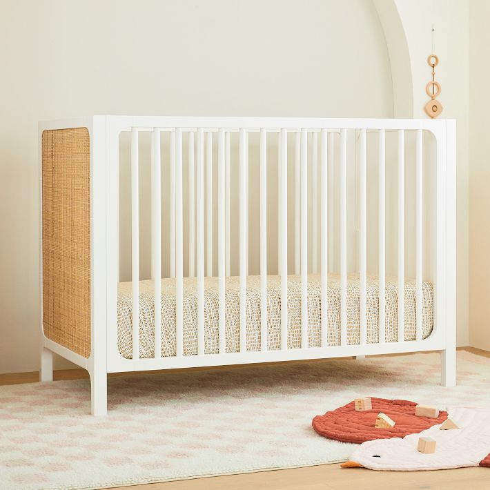 Ida Woven Convertible Crib | West Elm