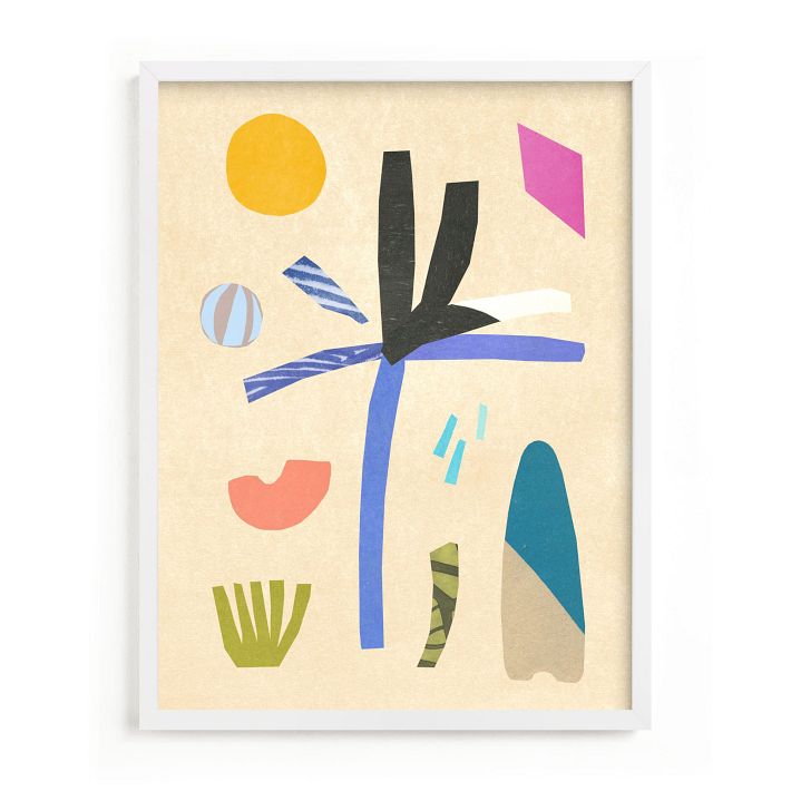 Over the Ocean Framed Wall Art by Minted for West Elm Kids | West Elm