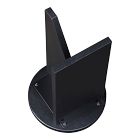 Angled Base Wood Side Table (14") | West Elm