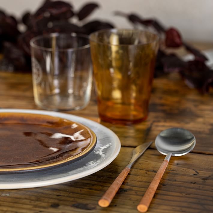 Costa Nova Mito Brushed Flatware (Set of 20) | West Elm