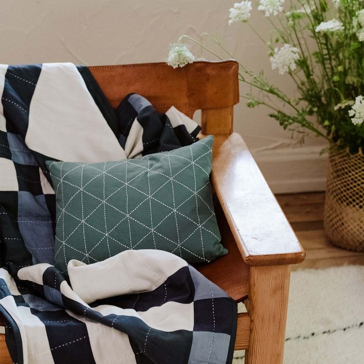 Anchal Project Small Graph Throw Pillow | West Elm