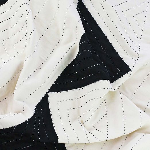 Anchal Project Triangle Quilt Throw | West Elm