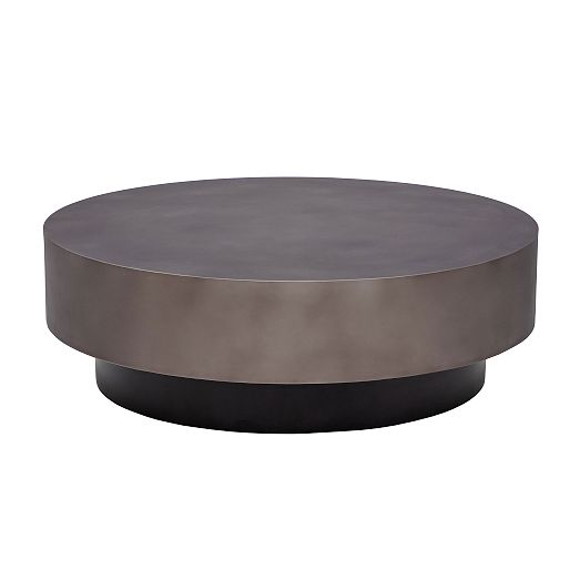 Modern Gold Steel Coffee Table | West Elm