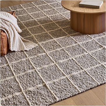 Braided Grid Rug | West Elm