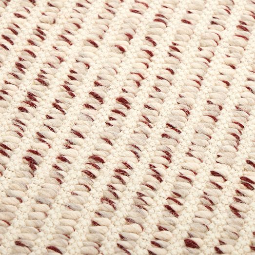 Cozy Striped Wool Rug | West Elm