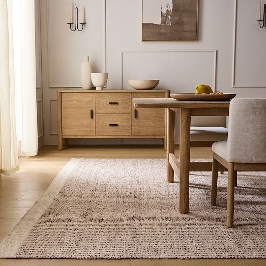 Cozy Striped Wool Rug | West Elm