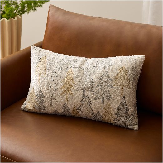 Winter Forest Pillow Cover | West Elm