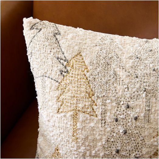 Winter Forest Pillow Cover | West Elm