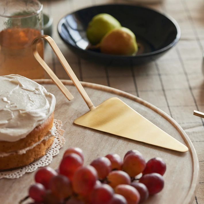 Fleck Loop Cake Server | West Elm
