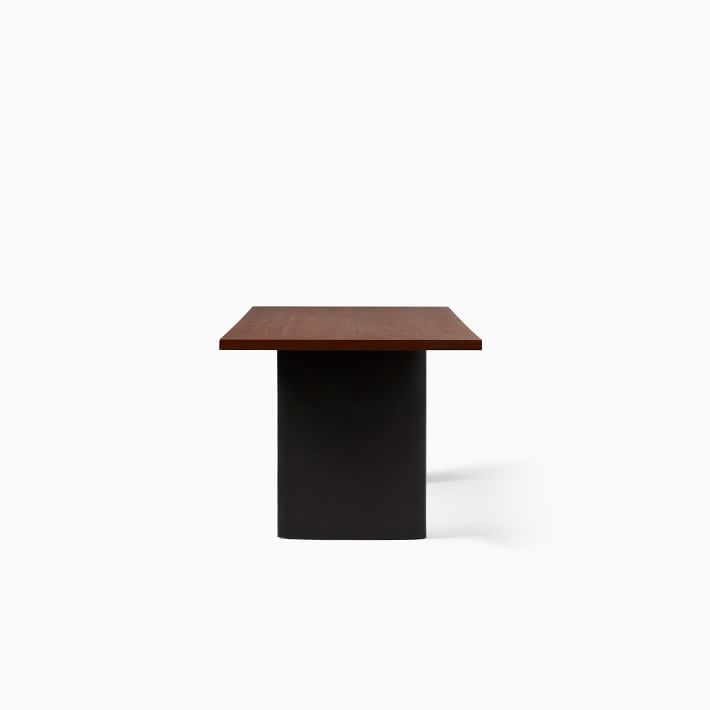 Campbell Plinth Dining Table (74", 94") | West Elm