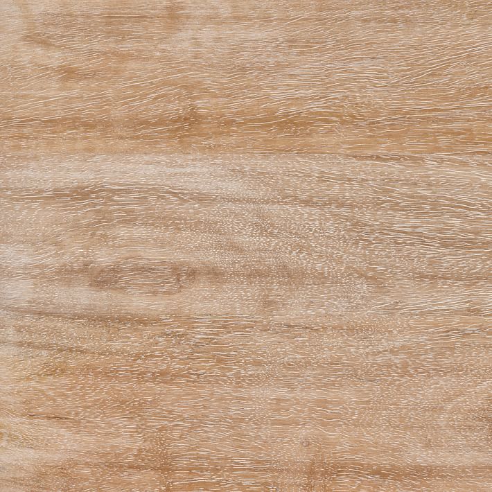 Cerused White Wood Swatch | West Elm