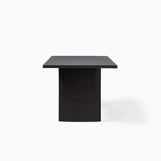 Campbell Plinth Dining Table (74", 94") | West Elm