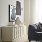 Carved Pattern Media Console (60"–80") | West Elm