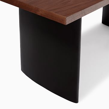 Campbell Plinth Dining Table (74", 94") | West Elm