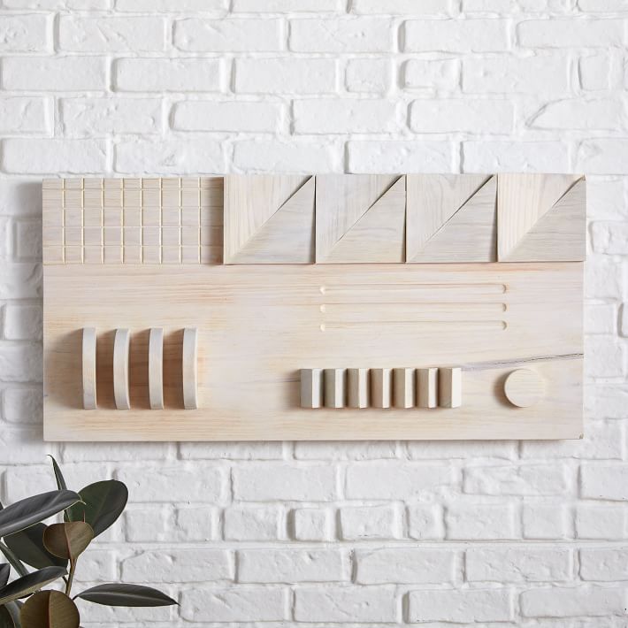 Hand Cut Wood Dimensionl Wall Art by Diego Olivero | West Elm