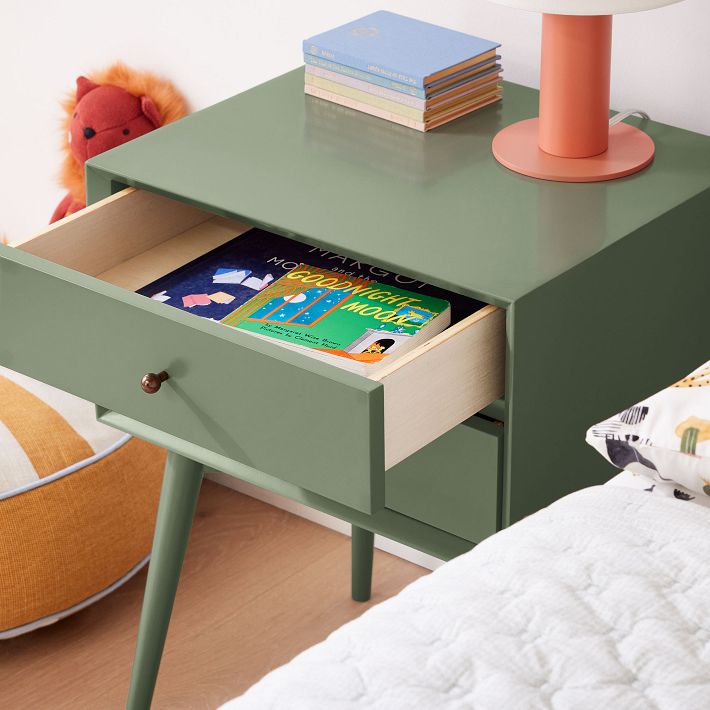 Mid-Century Kids Nightstand (18