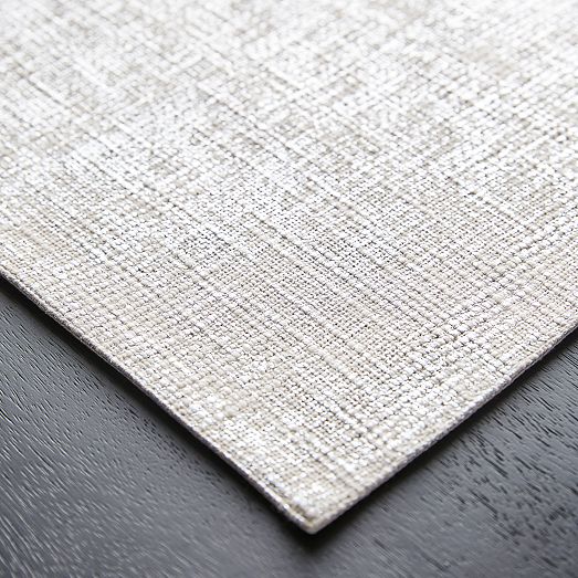 Metallic Foil Linens Placemat Sets | West Elm