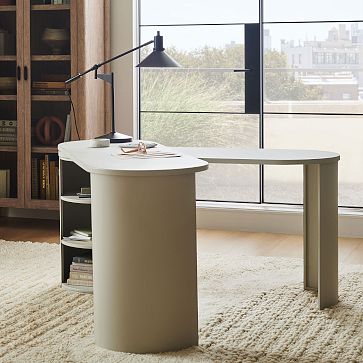Belle Swivel Desk (60") | West Elm