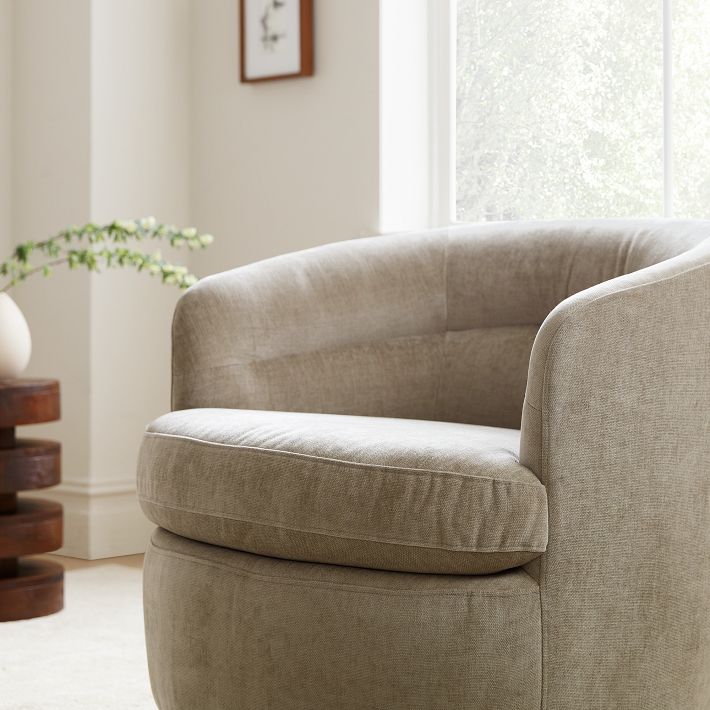 Viv Swivel Chair | West Elm