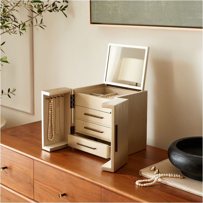 Modern Fluted Jewelry Boxes | West Elm
