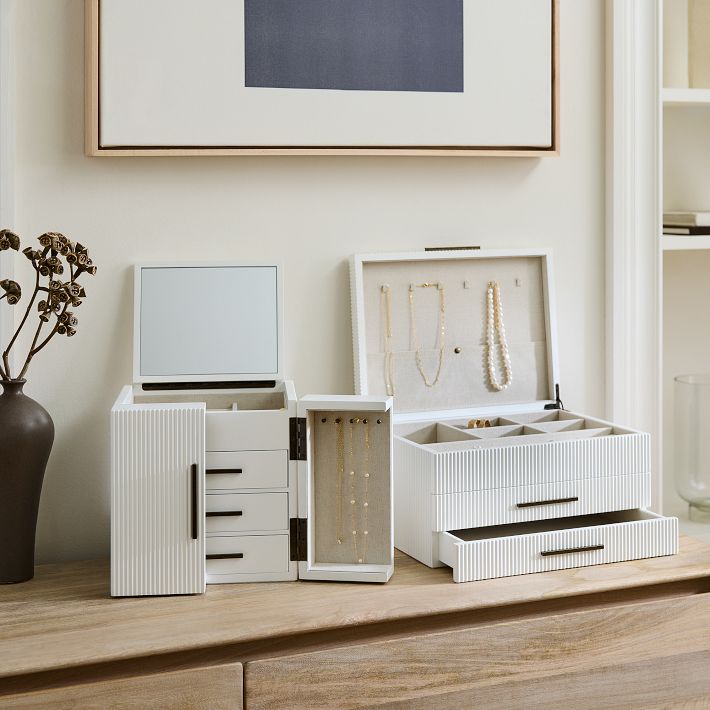Modern Fluted Jewelry Boxes | West Elm
