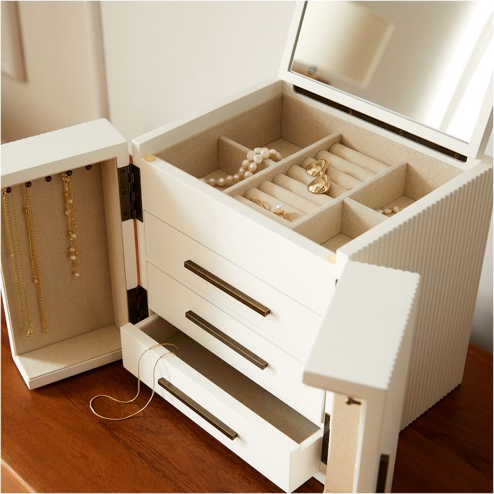 Modern Fluted Jewelry Boxes | West Elm