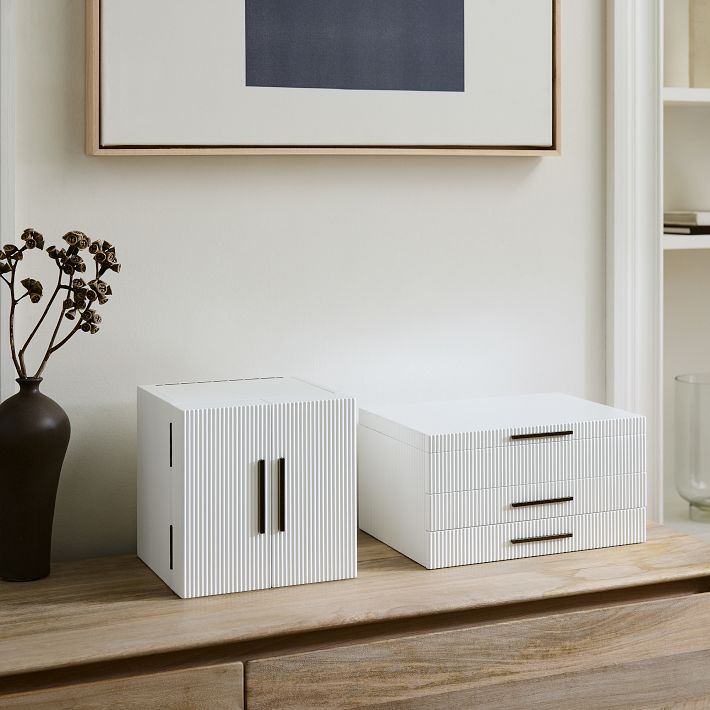 Modern Fluted Jewelry Boxes | West Elm