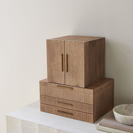 Modern Fluted Jewelry Boxes | West Elm