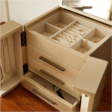 Modern Fluted Jewelry Boxes | West Elm