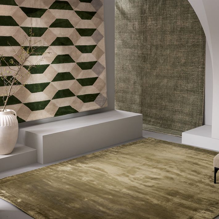 TENCEL™ Frame Rug | West Elm