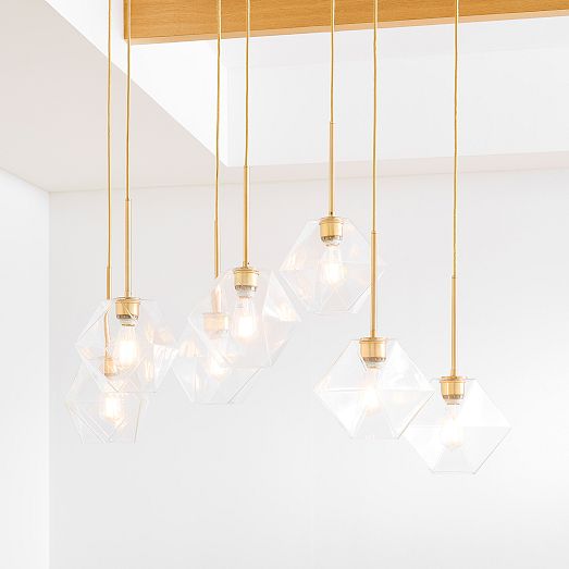 Build Your Own - Sculptural 7-Light Chandelier | West Elm