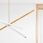 Light Rods LED Chandelier (38"–55") | West Elm