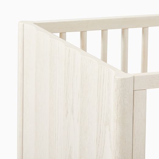 Scalloped Convertible Crib | West Elm