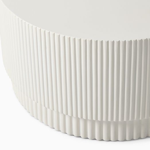 Fluted Coffee Table | Modern Living Room Furniture | West Elm