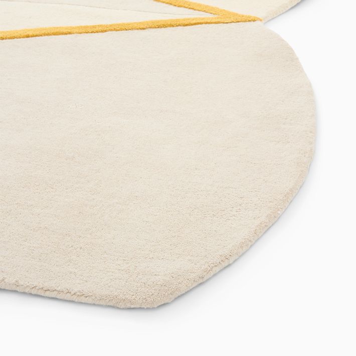 Pop Scalloped Rug | West Elm