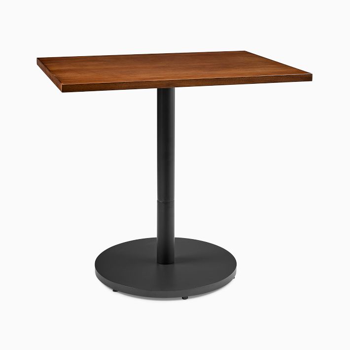 Orbit Restaurant Dining Table - Wood - Rectangle | West Elm