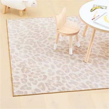 Funky Cheetah Machine Washable Rug | West Elm